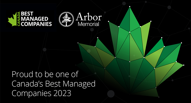 Arbor Memorial named Canada’s Best Managed Company award for sixth ...